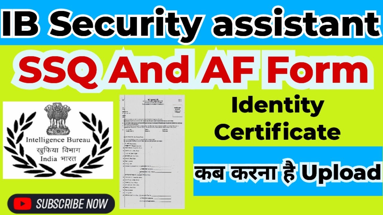 IB SA Interview | IB sa tier 3 | ib sa ssq form | ib security assistant ...
