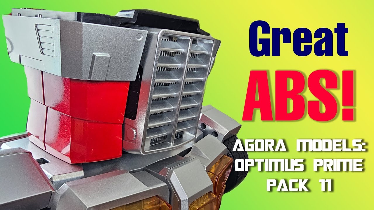 Great Abs! Box 11 Agora Models Optimus Prime Kit - YouTube