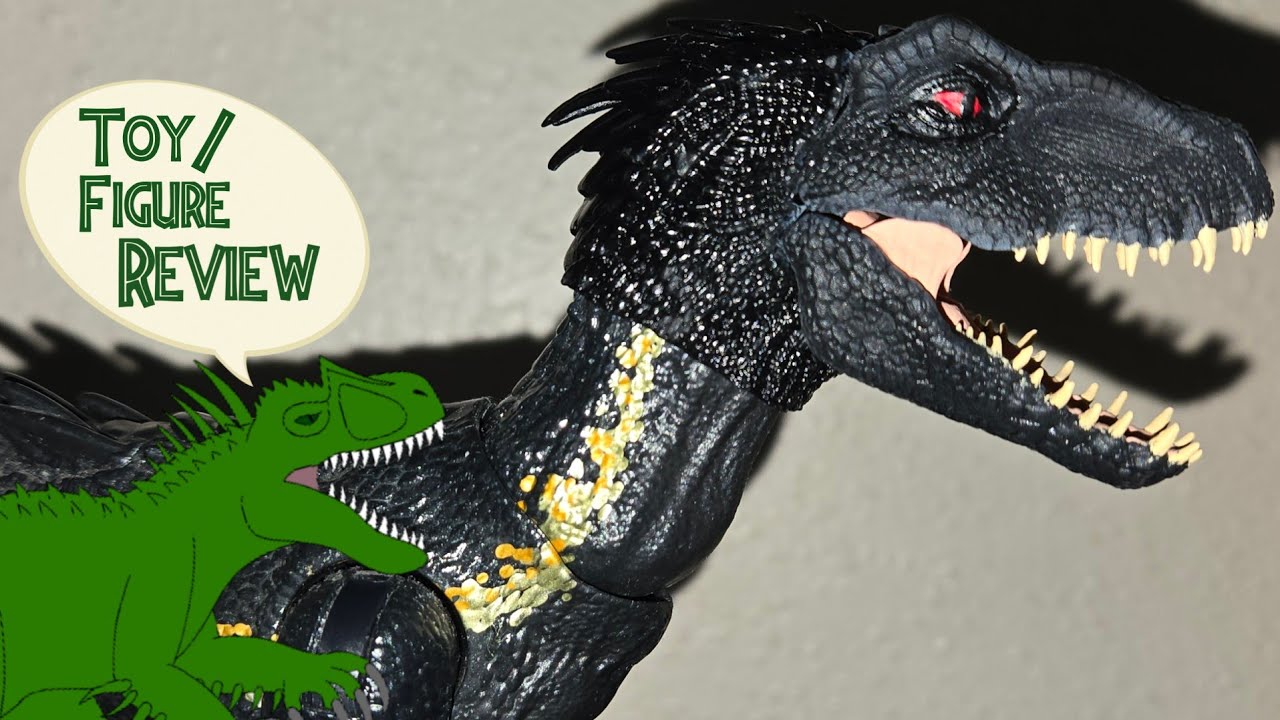 Marco Makes Indoraptor replacement head review - YouTube
