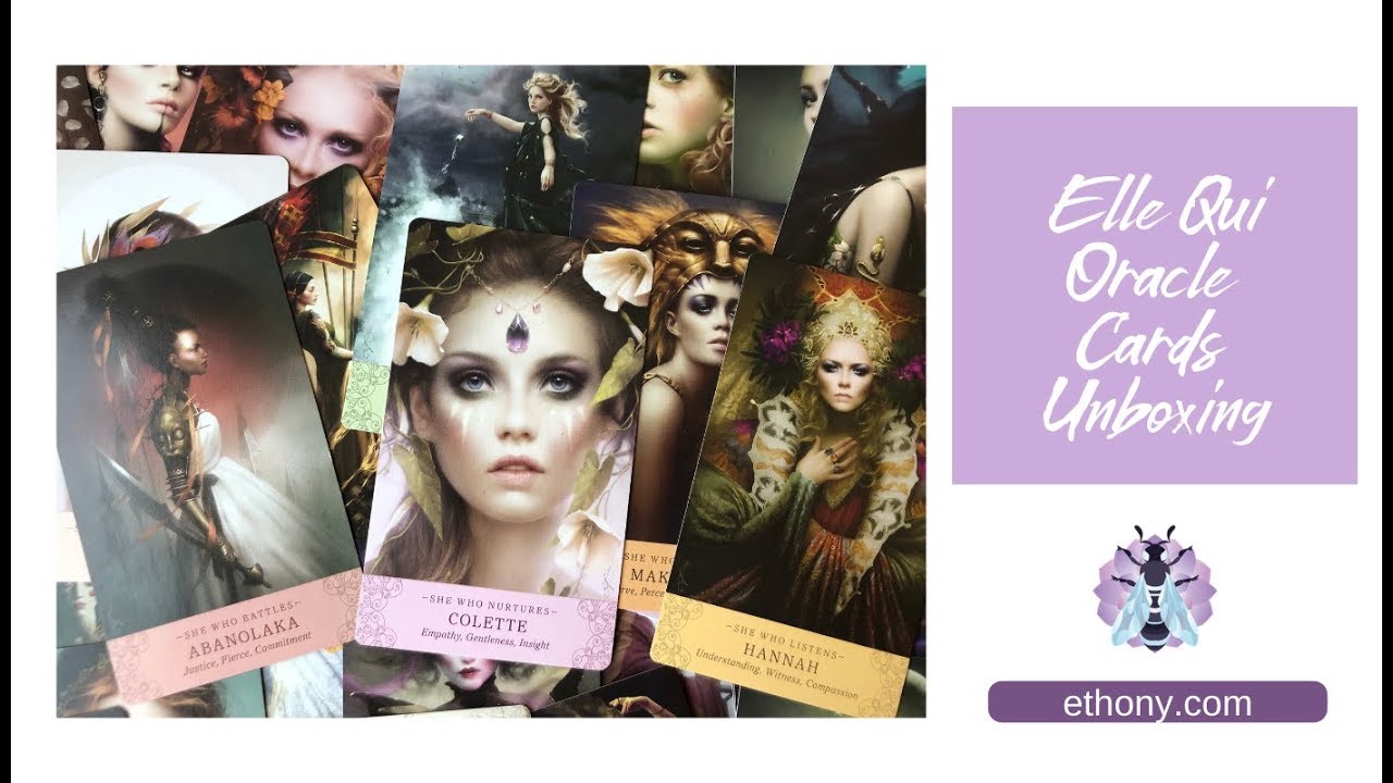 Elle Qui Oracle Unboxing and First Impressions - YouTube