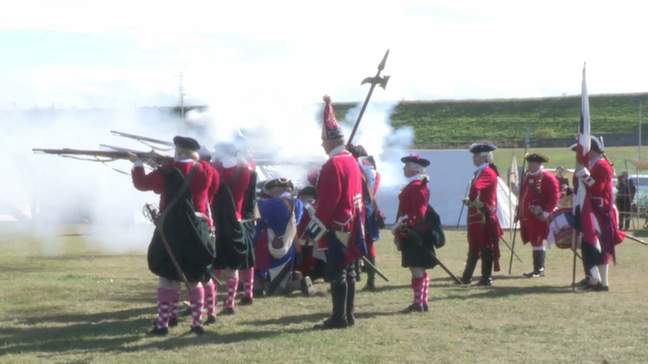 Battle of Prestonpans 1745: re-enactment highlights 2021 - YouTube
