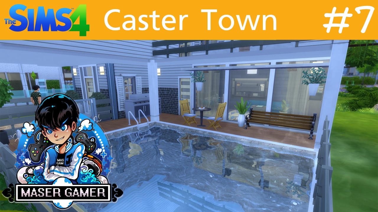 บ้านของอาจารย์เจ Maser Gamer | The Sims 4: หมู่บ้านนักแคส ตอนที่ 7 ...