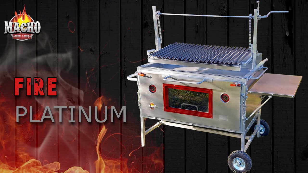ASADOR ATAUD MODEL FIRE PLATINUM - YouTube
