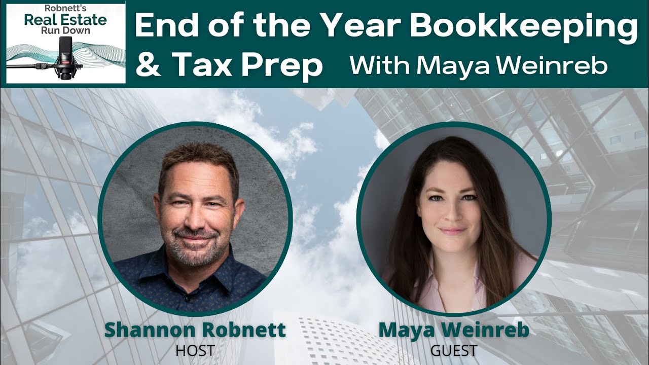 End of the Year Bookkeeping and Tax Prep with Maya Weinreb - YouTube