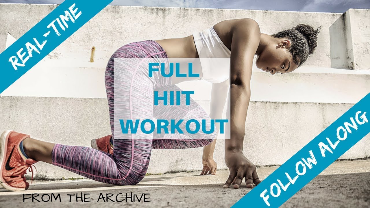 Real Time Extreme HIIT workout - FULL WORKOUT! - From the No-Nonsense ...