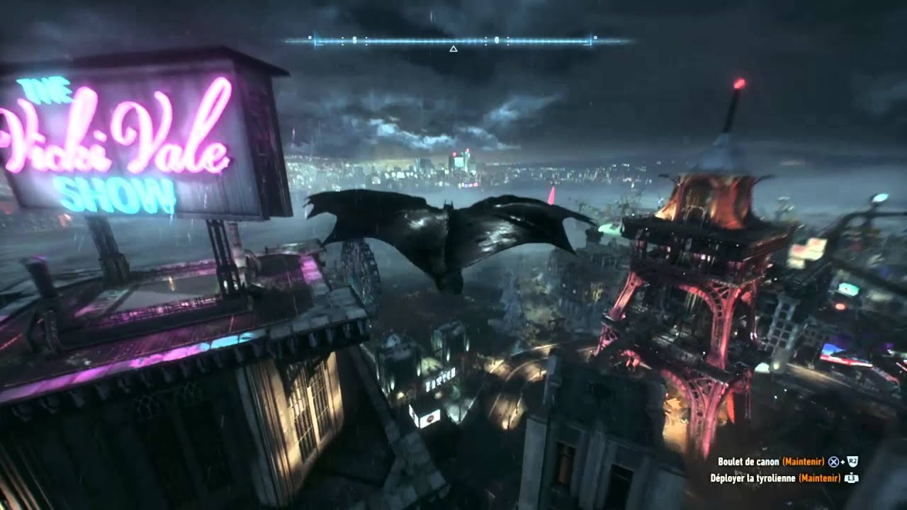 Batman Arkham Knight sur PS4: Destruction drône serpent - YouTube