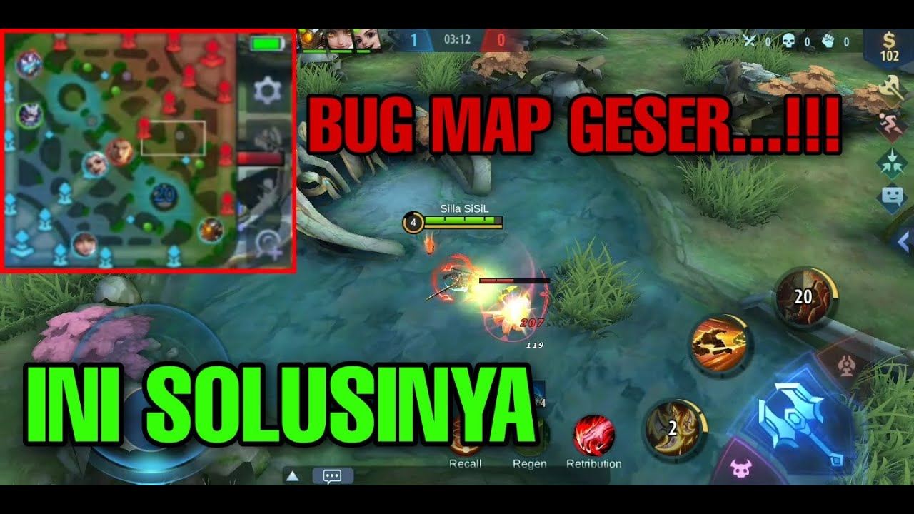CARA MENGATASI BUG MAP GESER | INI SOLUSINYA | BUG MAP | - YouTube