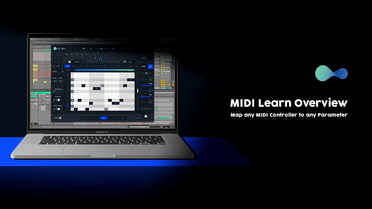 RIFFER by Audiomodern | MIDI Learn - YouTube