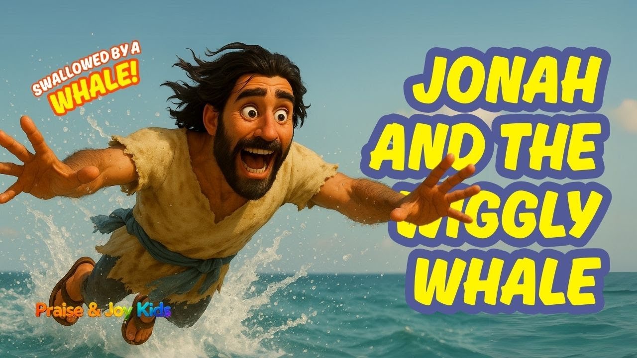 Jonah and the Wiggly Whale 🐋 | Fun Bible Song for Kids | Praise & Joy ...
