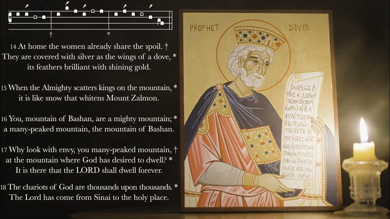 Psalm 68[67], Gregorian tone 7a - YouTube