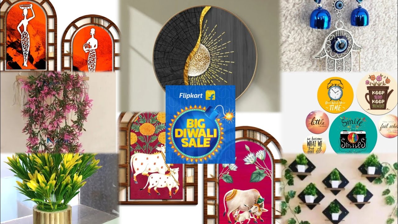 flipkart home decor haul😍 | with reviews & price | link 🔗⬇️ - YouTube