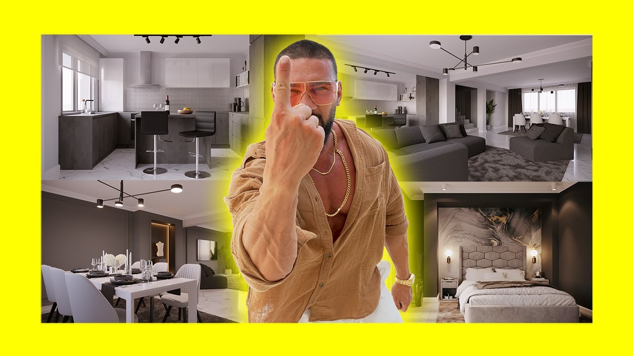 TURUL CASELOR HATZ RESIDENCE.. COMPLET MOBILATE ?! - YouTube