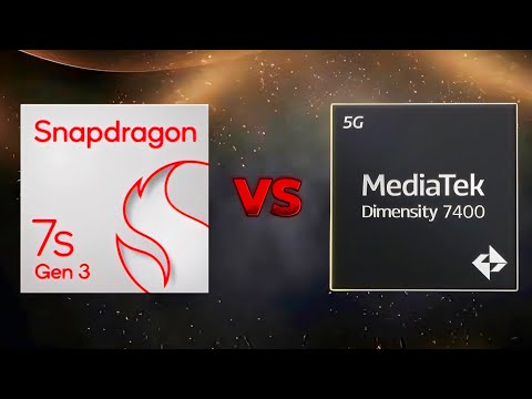 Snapdragon 7s Gen 3 VS Mediatek Dimensity 7400 comparison 🔥