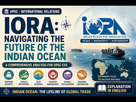 Indian Ocean Rim Association (IORA) Explained | India’s Maritime Strategy | UPSC