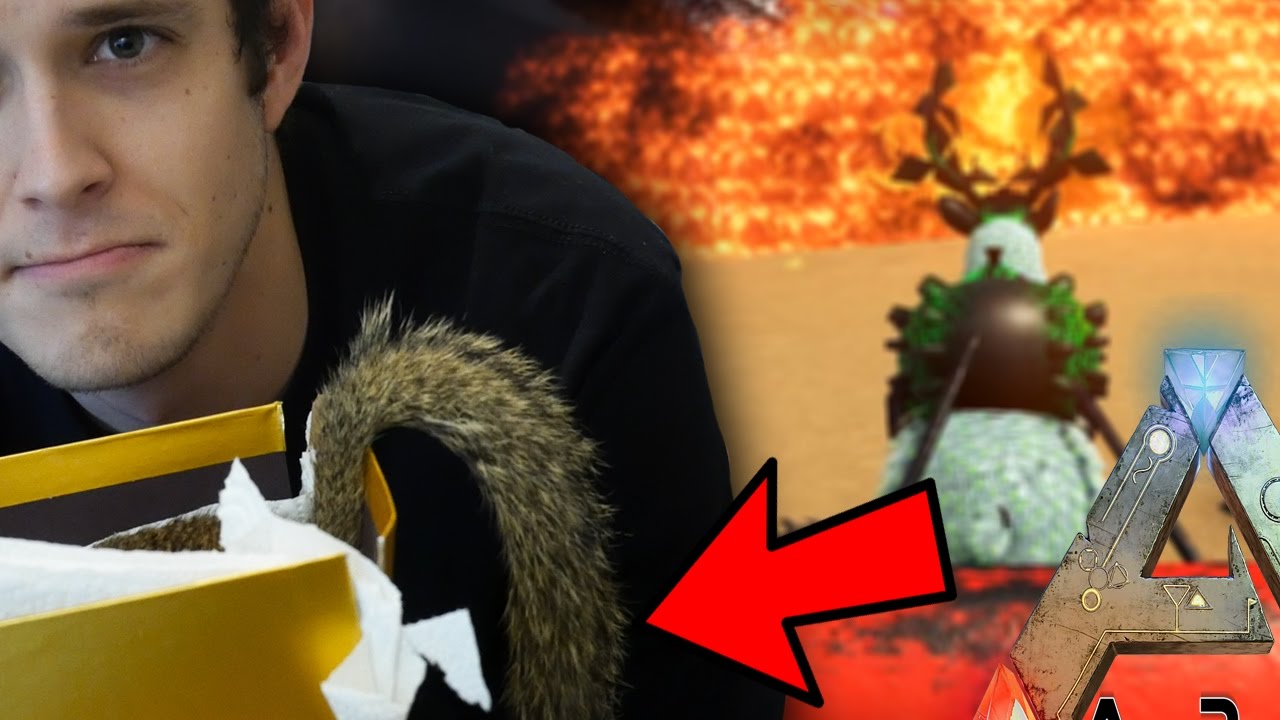 SAVING A REAL SQUIRREL MID RECORDING, EPIC FLYING SLEIGH - Ark Survival ...