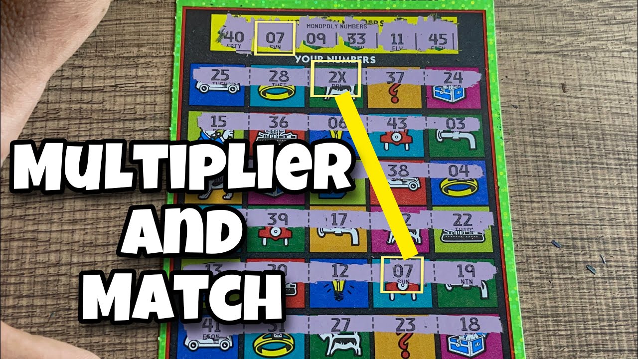 Nice Win!! Monopoly Texas Lottery - YouTube