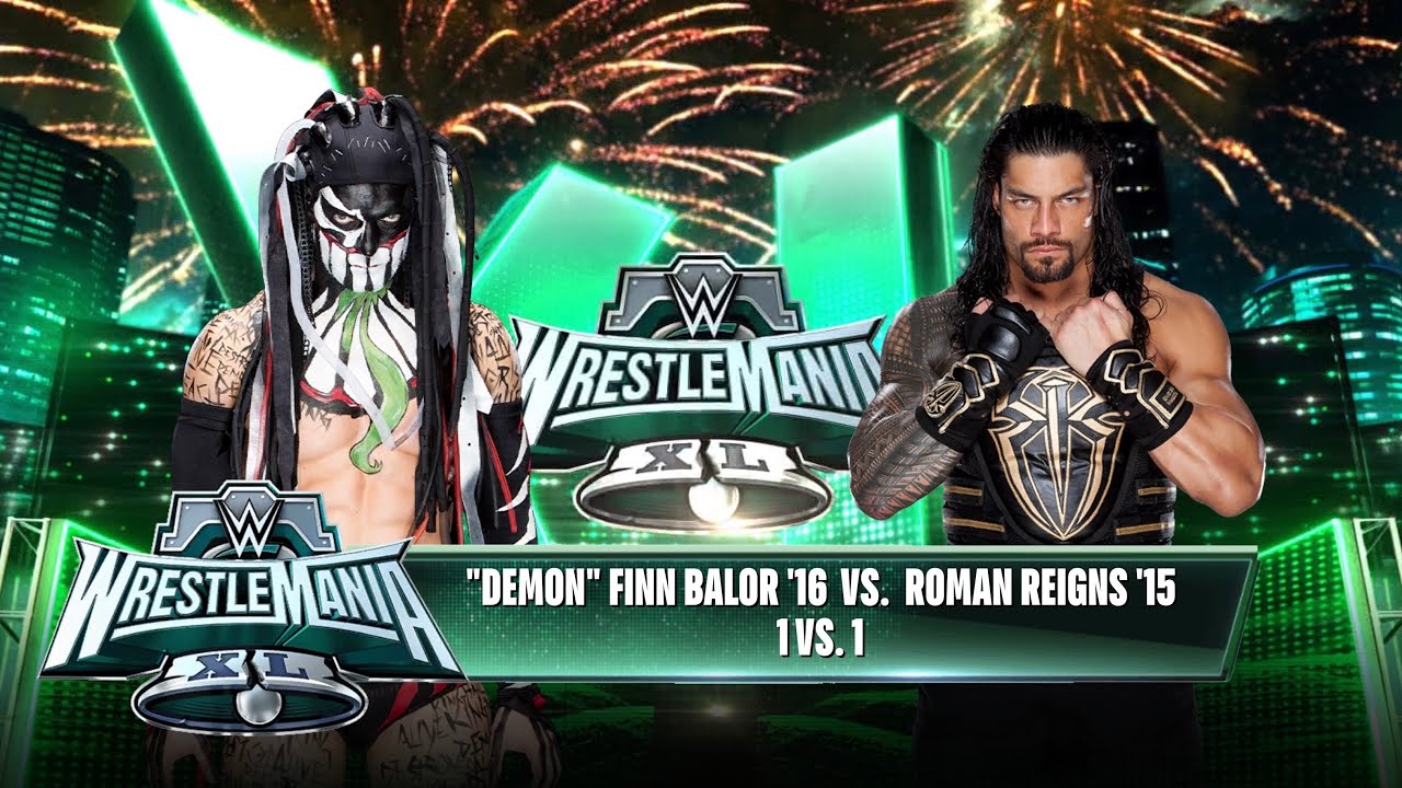 DEMON FINN BALOR VS ROMAN REIGNS - YouTube