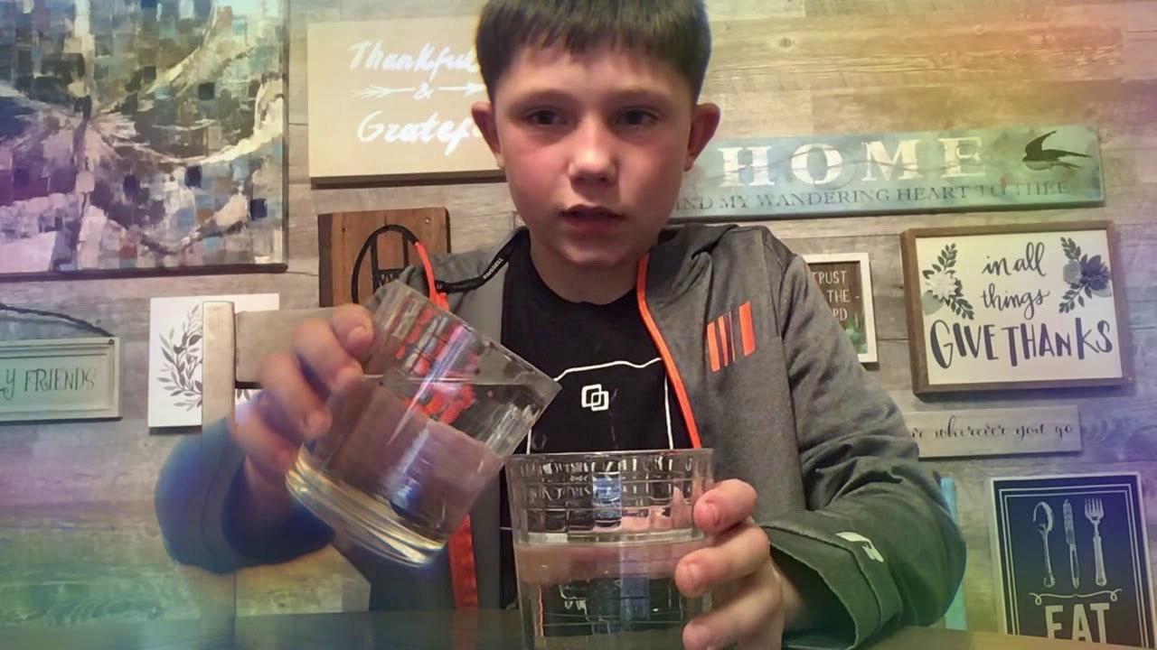Chugging water under 30sec - YouTube