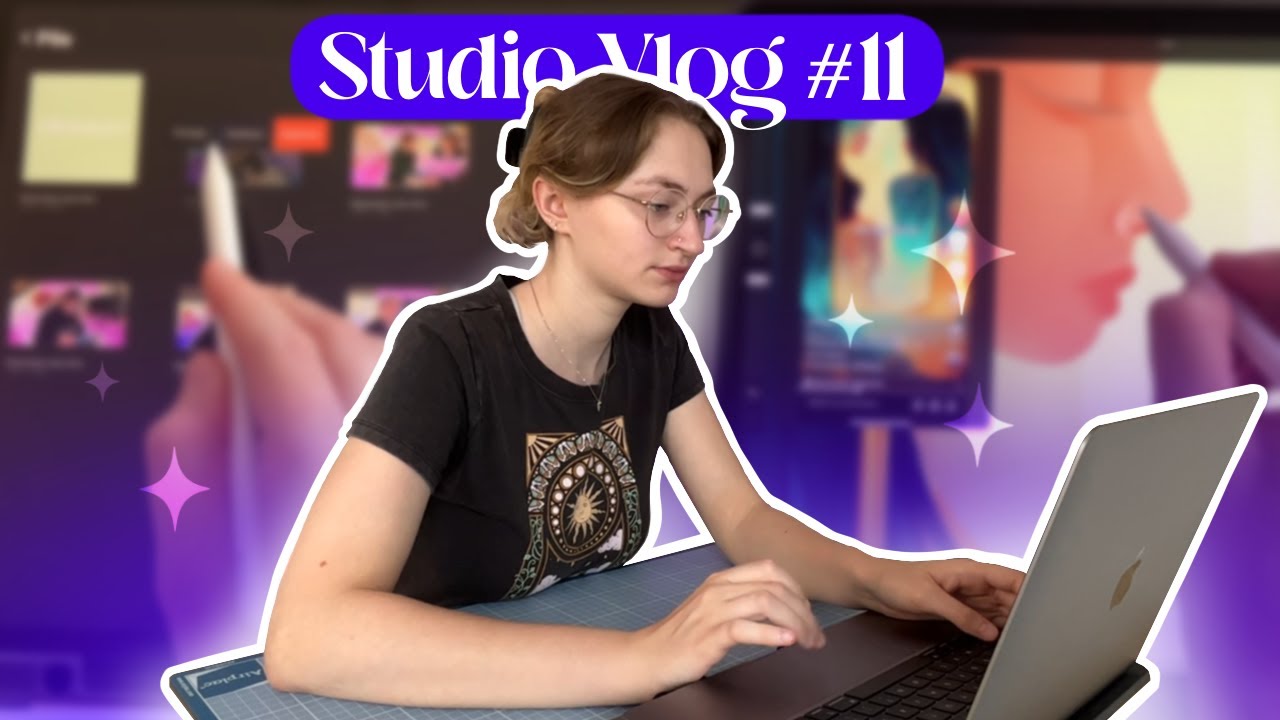 STUDIO VLOG #11 - TYPO, CROCHET & IA - YouTube