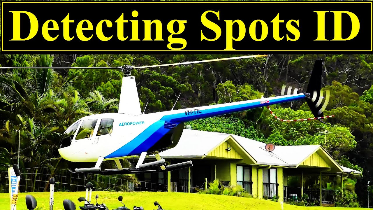 Identifying Detecting Spots From A Helicopter - YouTube