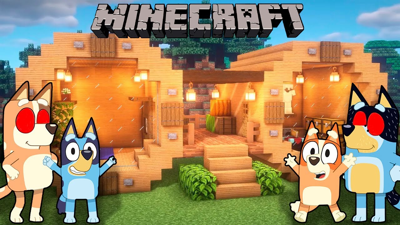 Bluey's Family Plays Minecraft But The Parents Are Evil 6! - YouTube