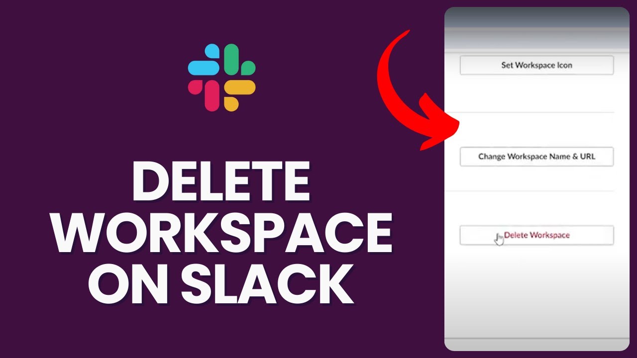 How to Delete Workspace on Slack in 2024? - YouTube