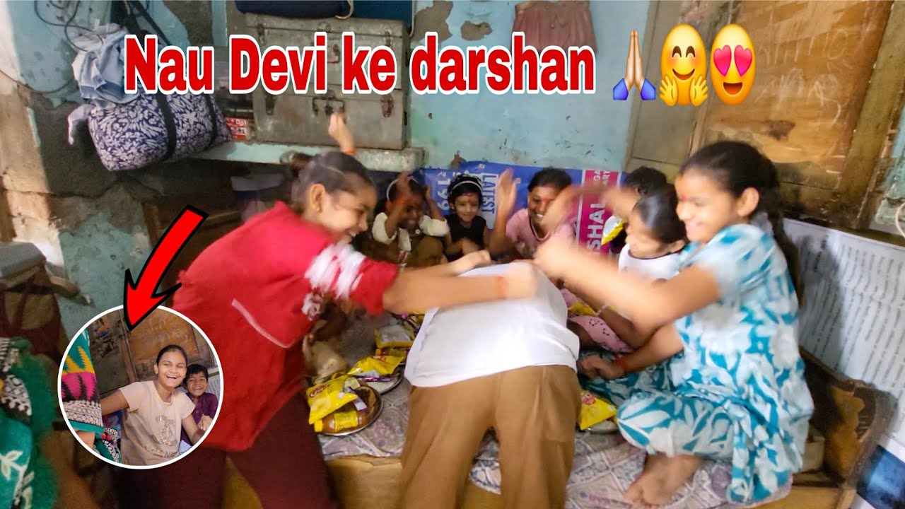 Nau Devi ke darshan 🙏🏻 Jai Mata Di 😍 Full Funny Reaction Kirat Rohtak ...