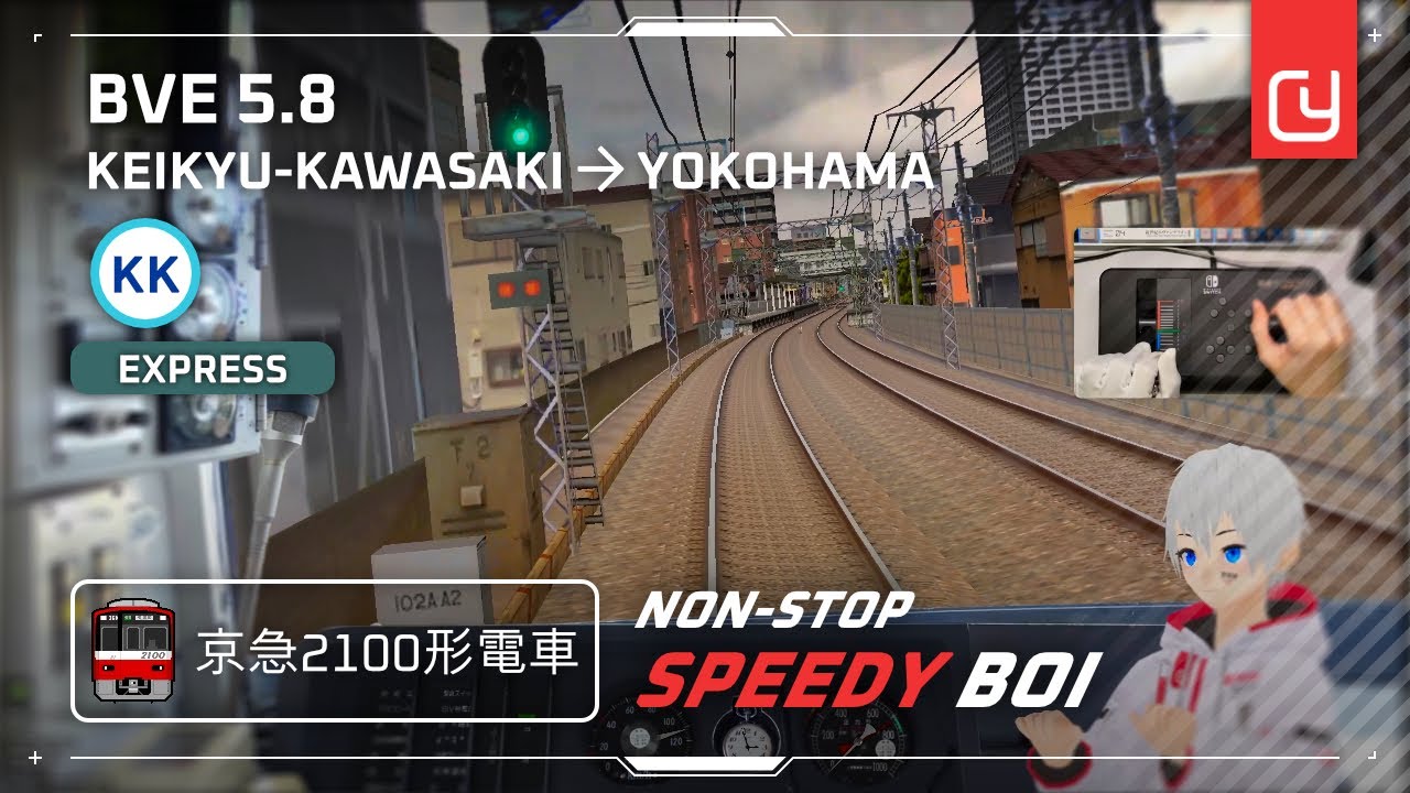 BVE 5 | Keikyu-Kawasaki Yokohama [Controller] - YouTube