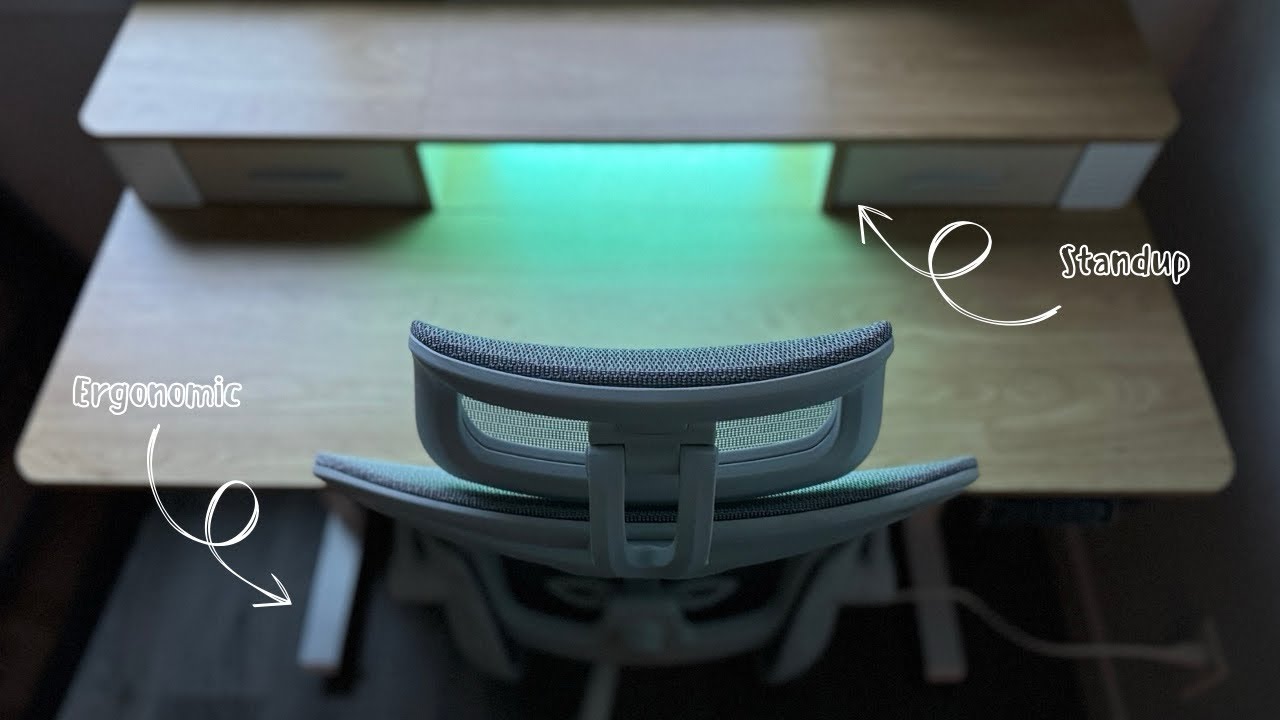 BUILDING A PRODUCTIVITY DESK SETUP FROM AMAZON 2025 | MINIMAL &CLEAN ...