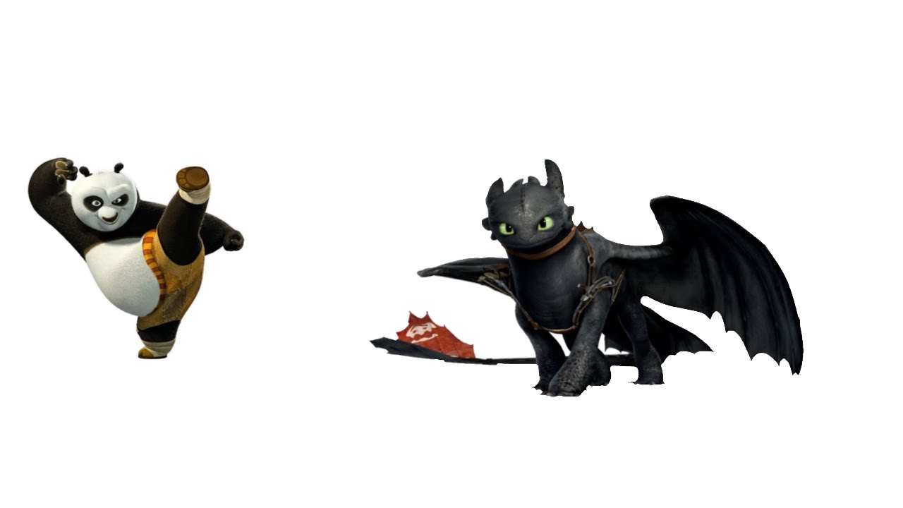 Po vs Toothless - YouTube