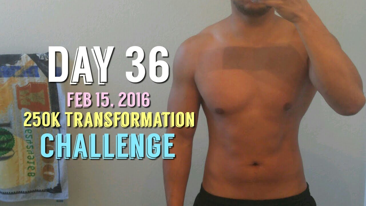 Body Transformation Day 36: 250k Transformation Challenge - Kinobody ...