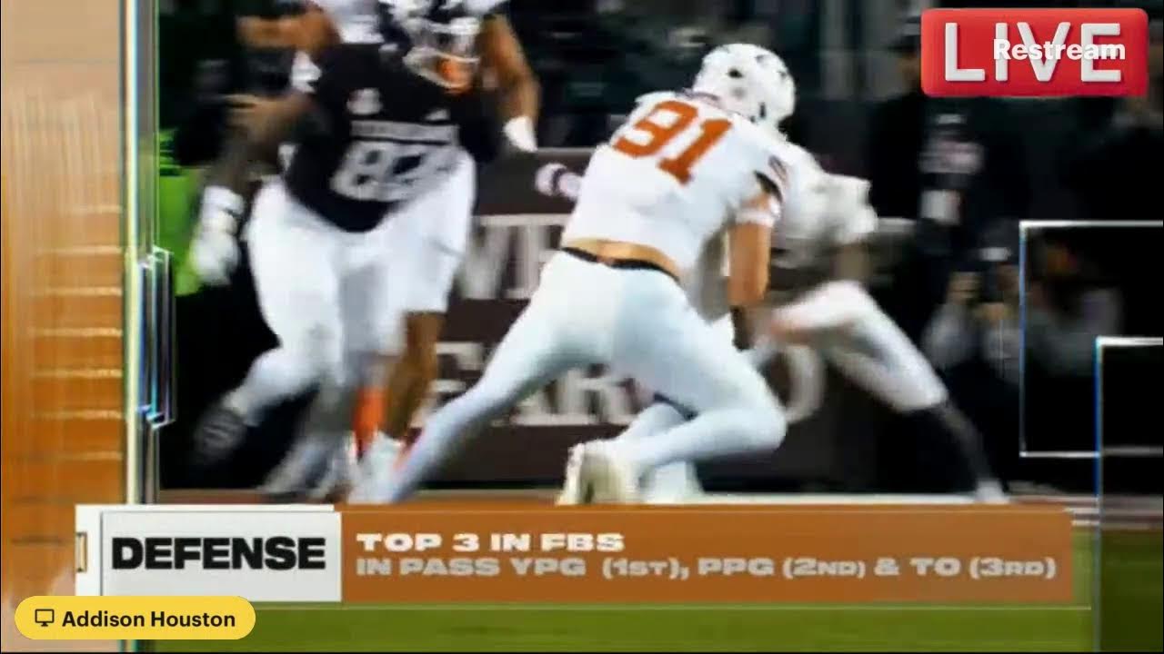 Texas vs Clemson LIVE | NCAAF | College Football Playoff First Round 2024 - YouTube