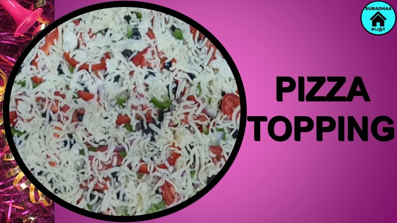 EASY FRESH PIZZA TOPPING PREP |STEP 2 FOR PIZZA | PIZZA BASE |SHORT ...