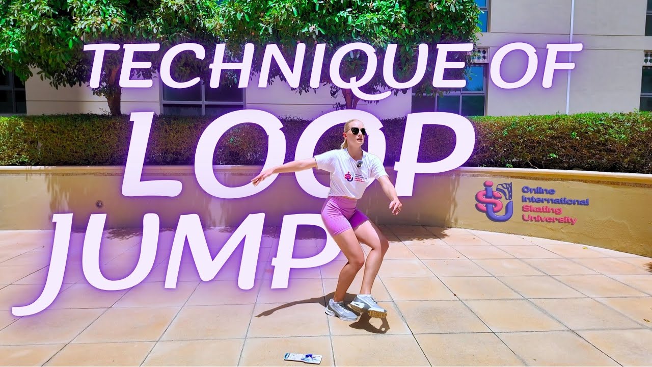 Technique of Loop jump #skatinguniversity #figureskating #rollerskating ...
