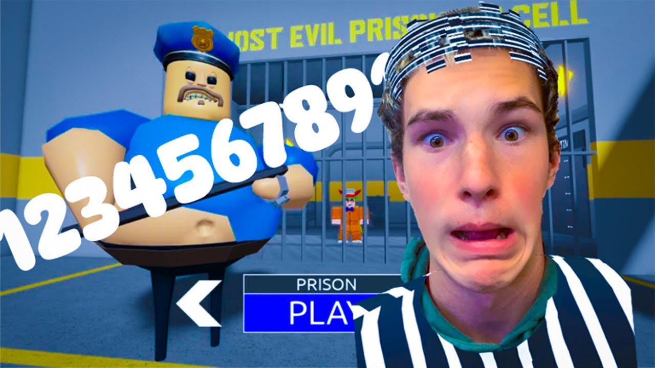 I DIED HOW MANY TIMES??? Kaden Plays Barry Prison Roblox Escape! - YouTube