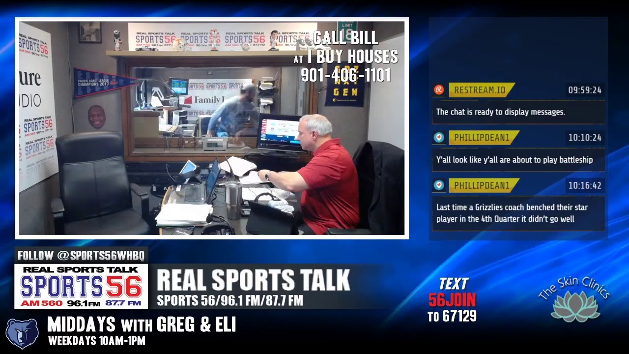 Sports 56 Middays w/ Greg Gaston & Eli Savoie - YouTube