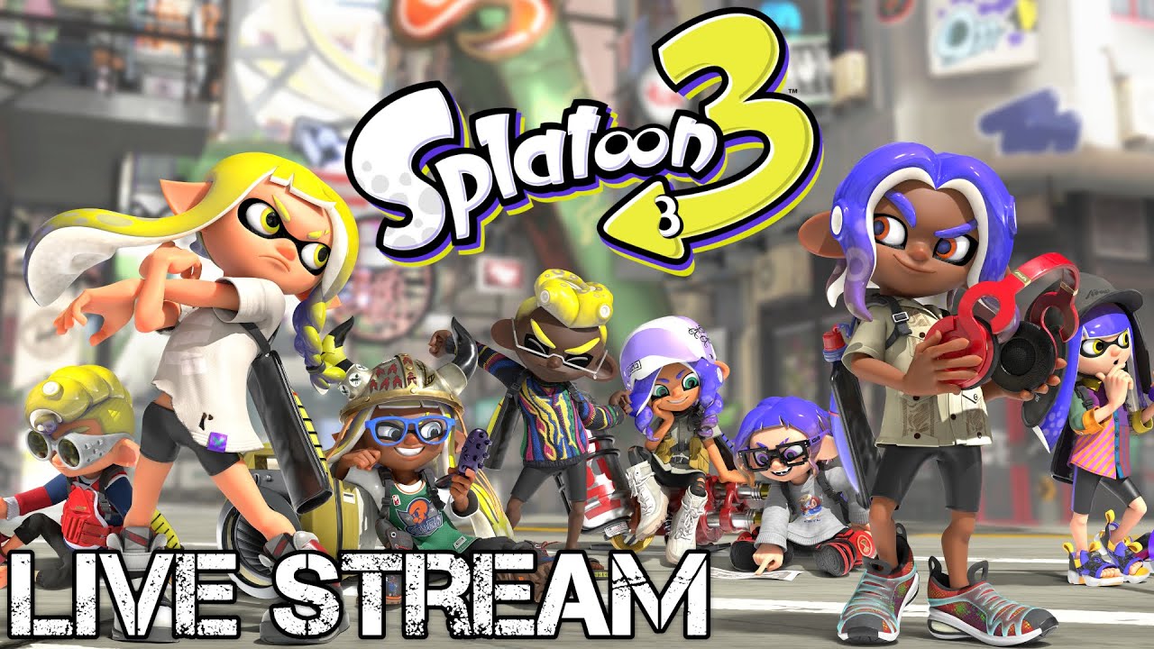 (Switch) Splatoon 3 (Live) P.13 Story Site 6 & Alterna Space Center ...