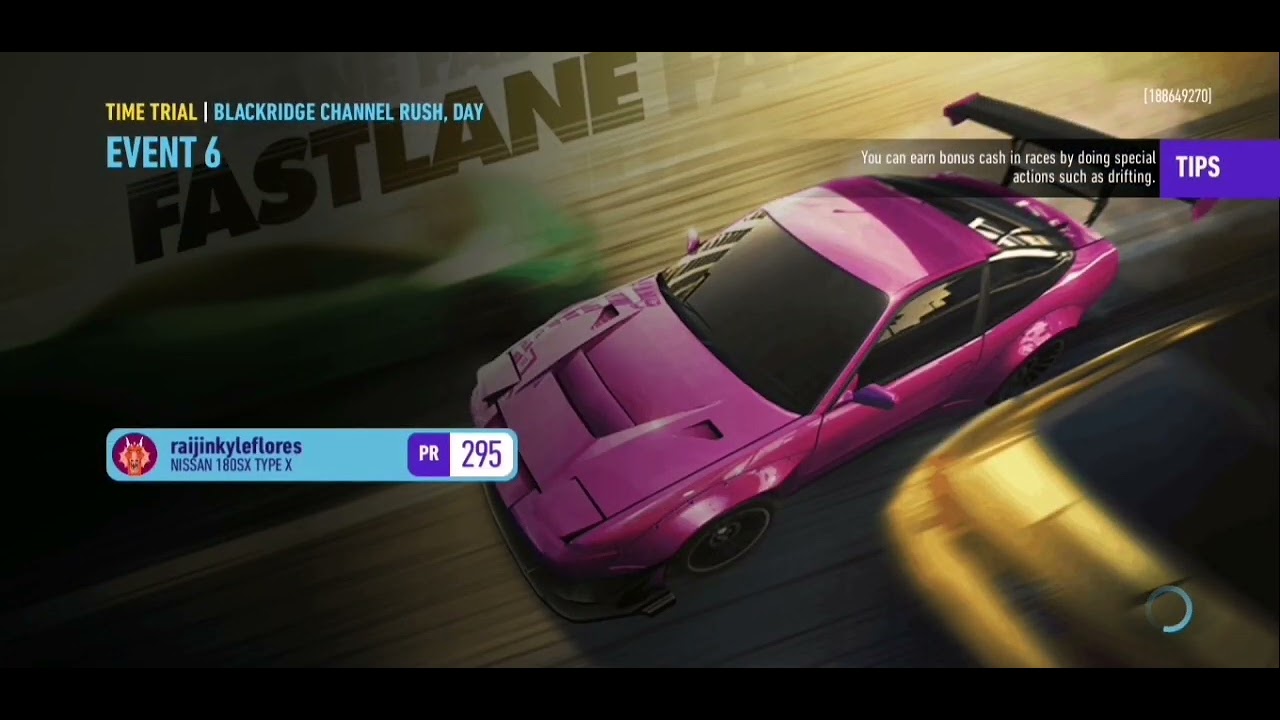 NFS No Limits, Fastlane, Nissan 180SX Type X, Day 2, Part 2 - YouTube