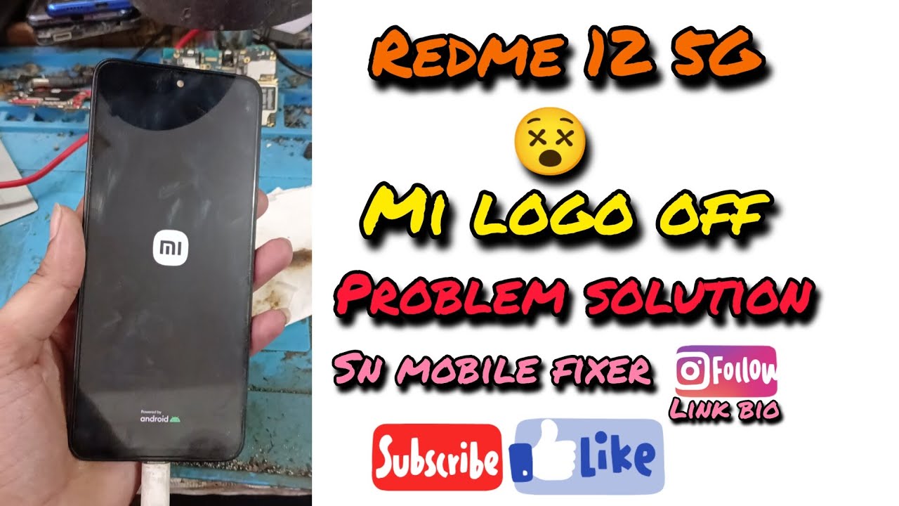 redme note 12 5G redme logo off problem solution redme mi logo off ...