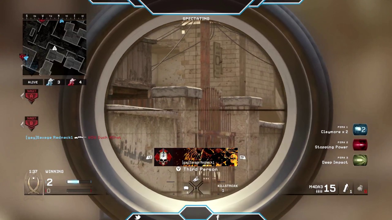 CoD | MWR : S&D ON BACKLOT GAMEPLAY :) - YouTube