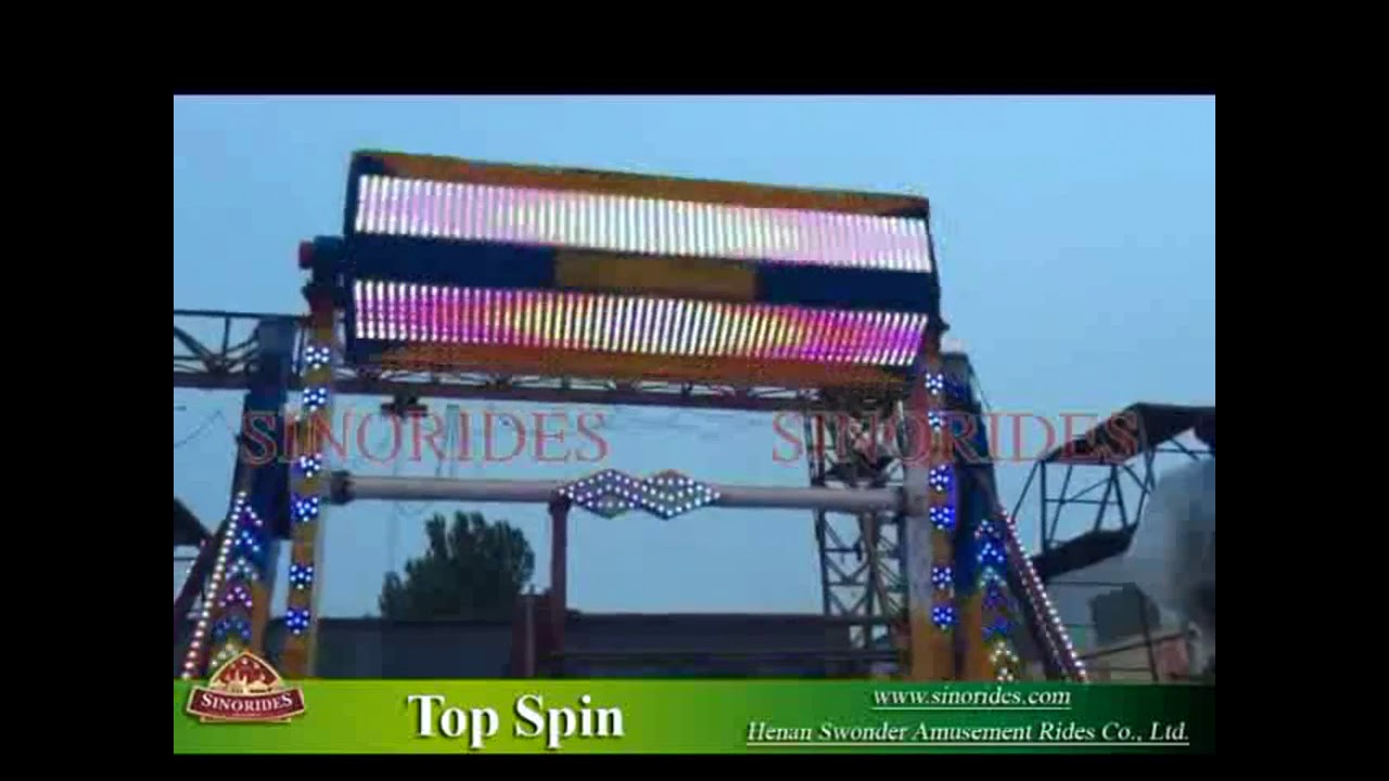 Top Spin Ride - YouTube