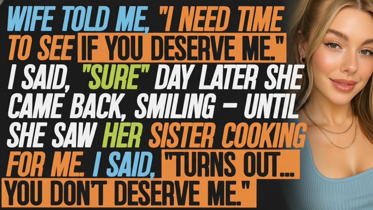 She Left To Decide If I Deserved Her. When She Came, I’d Already Found ...