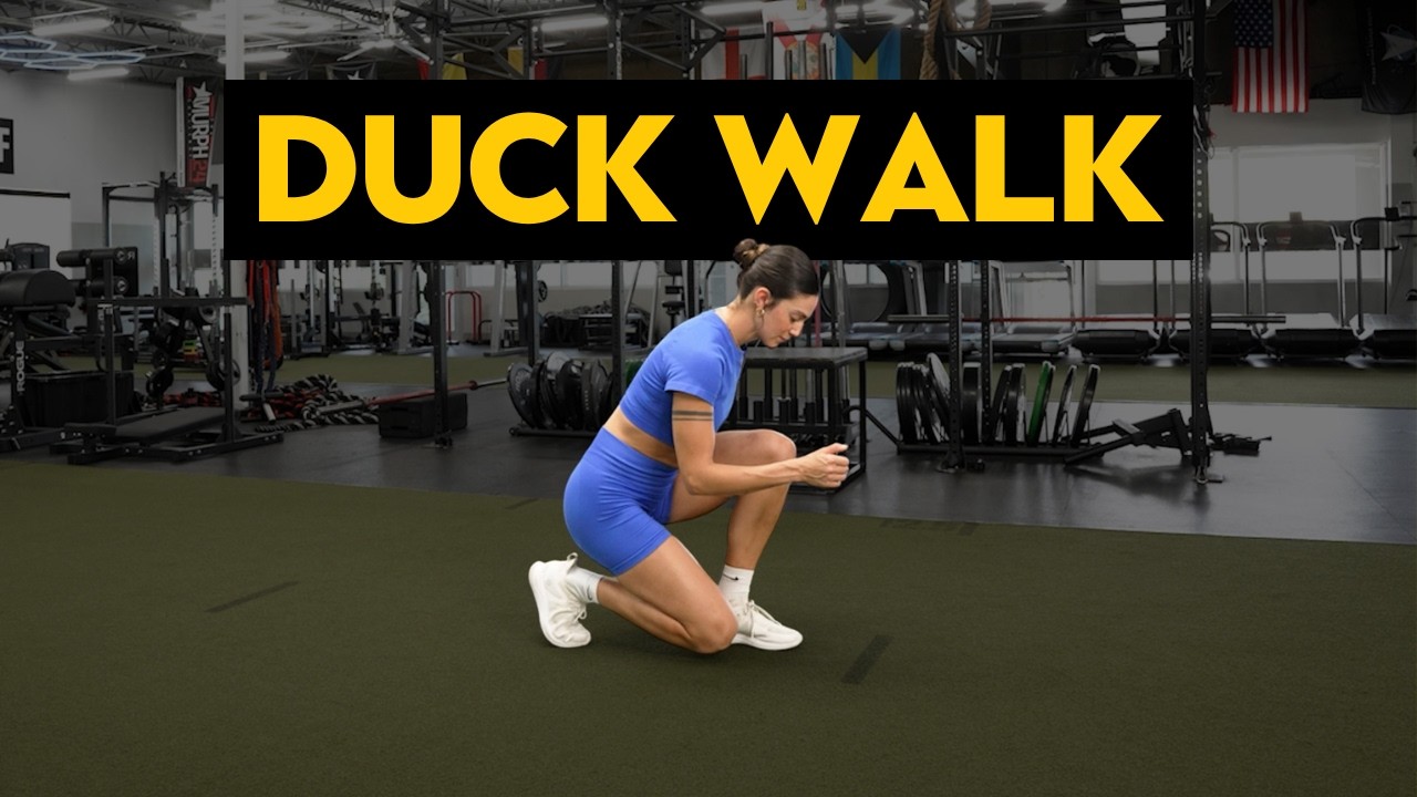 Duck Walk (Build Stronger Knees) - YouTube