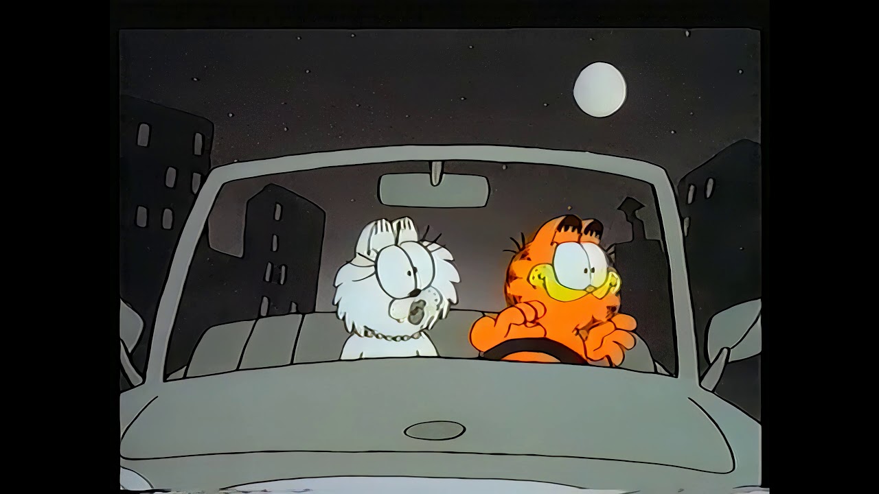 Garfield - Cool Cat 4k upscaled - YouTube