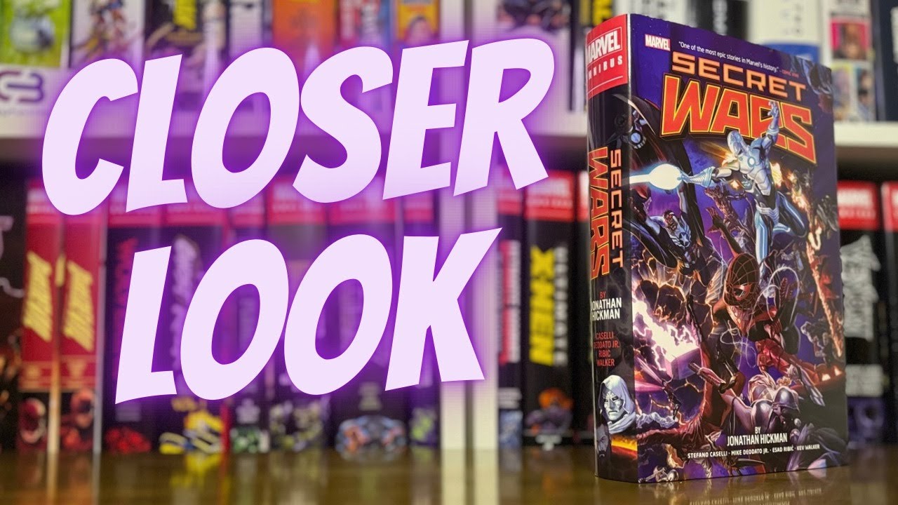 Secret Wars by Jonathan Hickman Omnibus (Closer Look) - YouTube