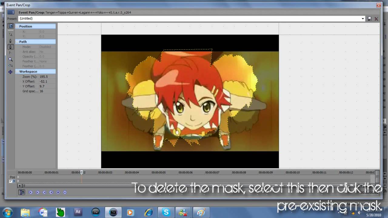 Moving Mask Tutorial (no lagging) - YouTube