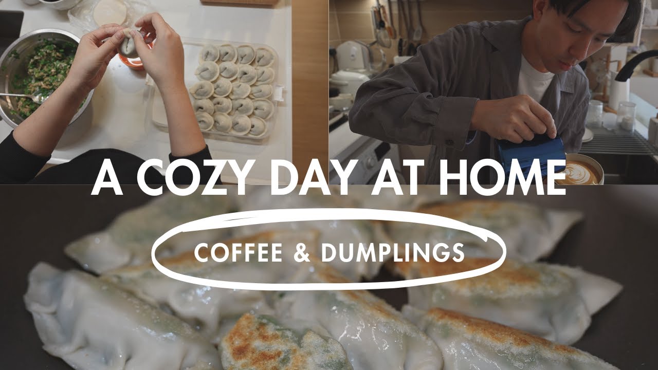 a cozy day at home ☕ | morning routines : coffee making & self-care ...
