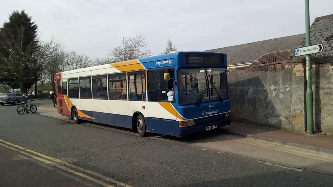 Stagecoach West Bus 36 and Stagecoach in South Wales Bus 83 in Monmouth ...