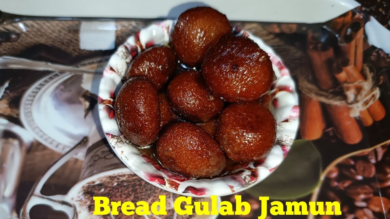 Bread Ka Gulab Jamun | No Mawa, No Powder | Gulab Jamun Recipe|Bread Ka ...