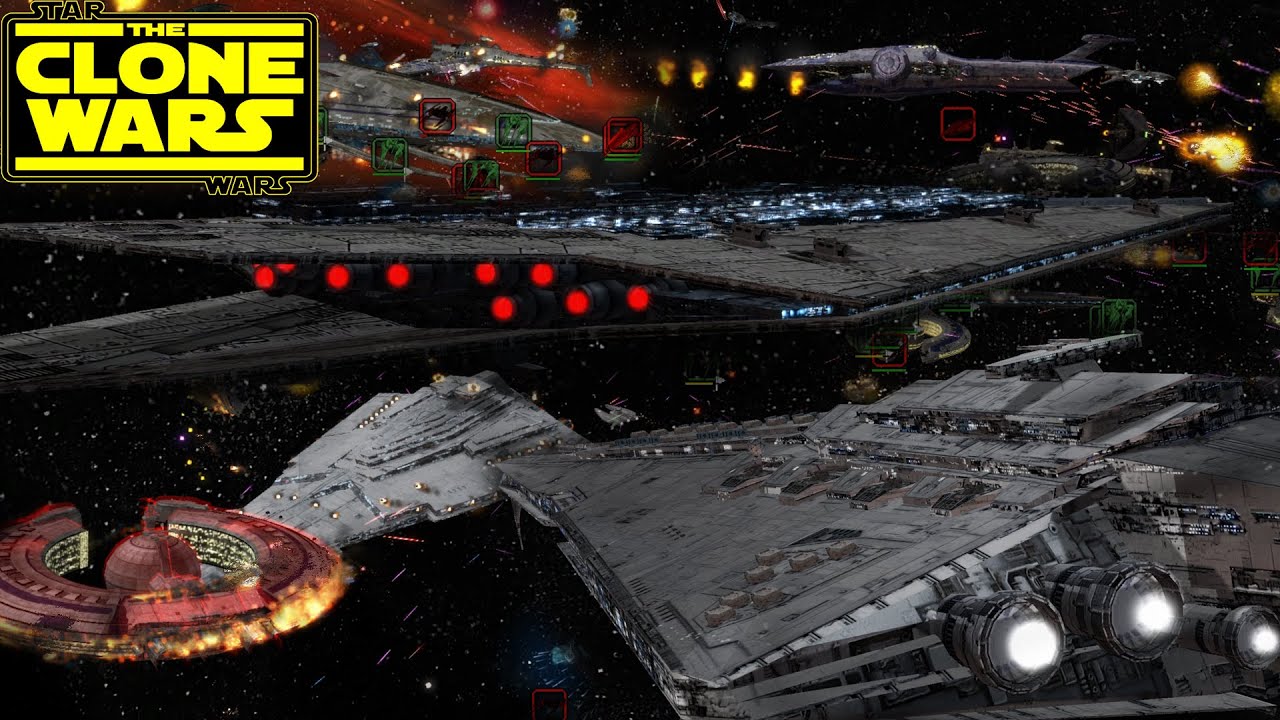 Chiss Fleet (Jer'jo SSD) vs CIS Fleet (Malevolence) -- Star Wars -- The ...